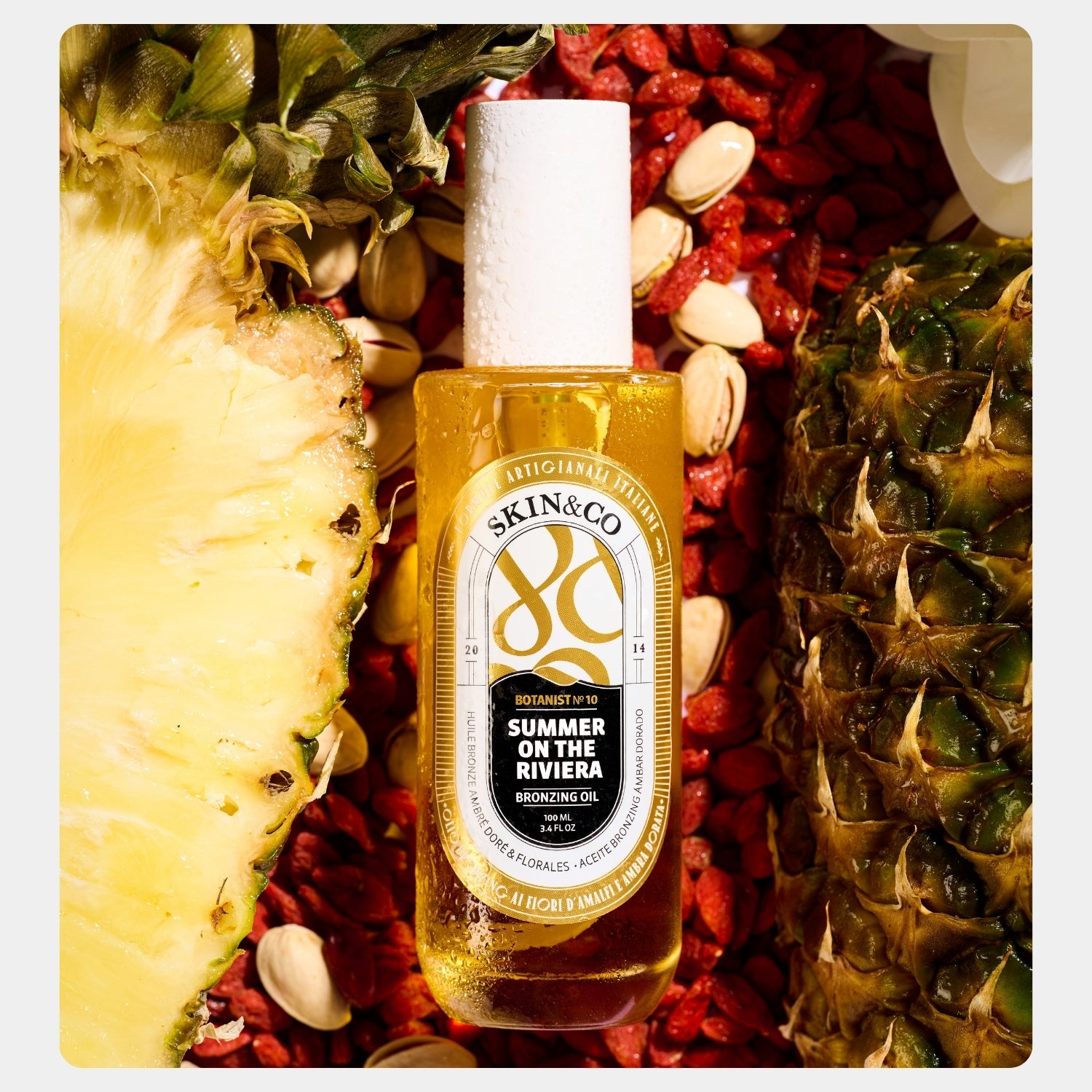 Summer on The Riviera Bronzing Oil | Illuminating Body Oil with a ...