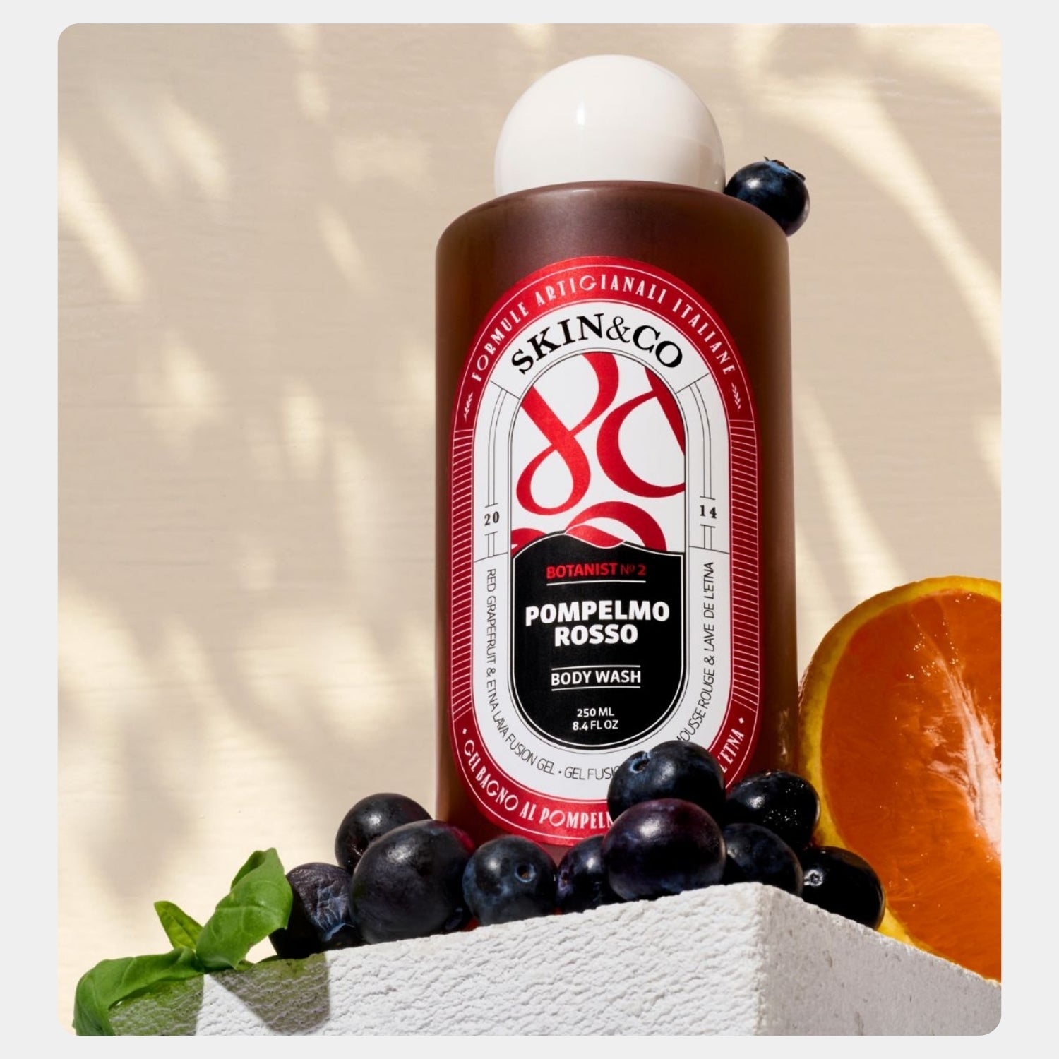 Pompelmo Rosso Body Wash | Refreshing Citrus Body Cleanser with Pink ...