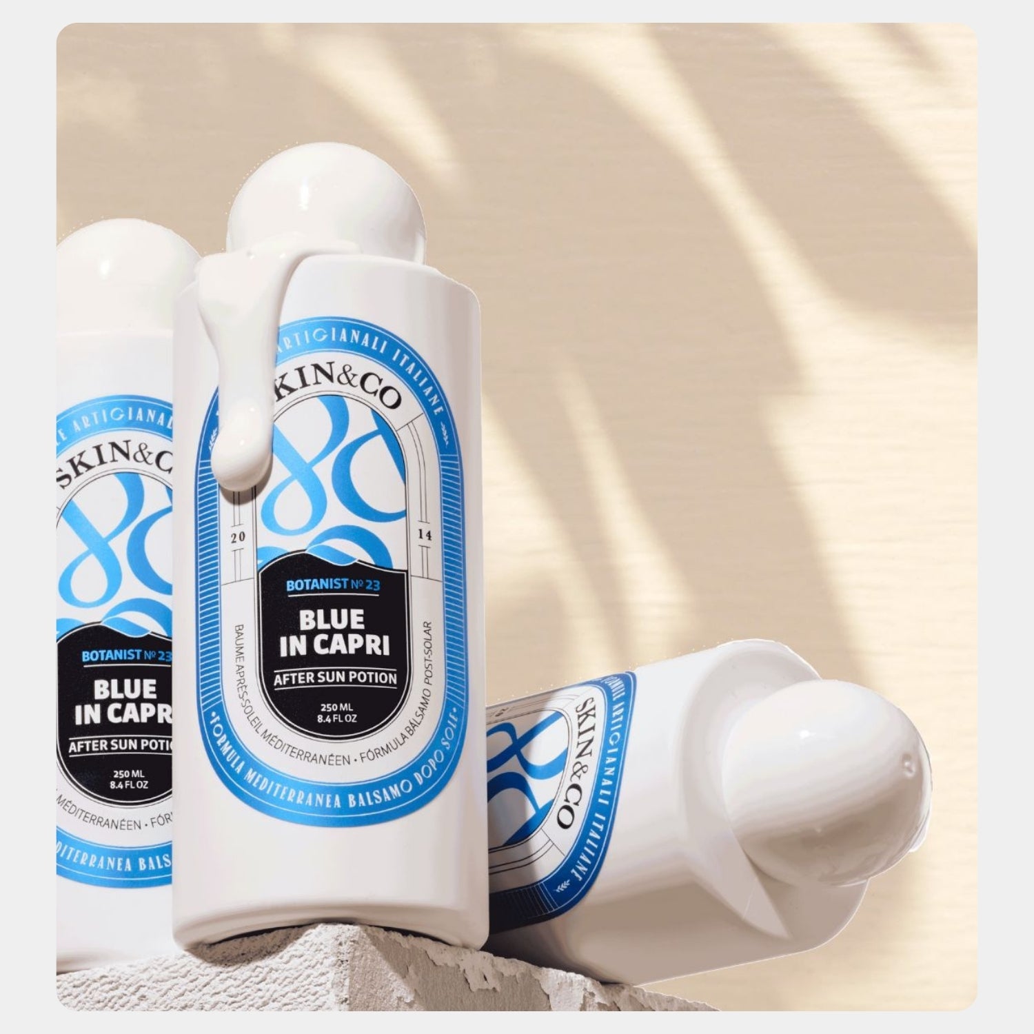 Blue in Capri After-Sun Potion | Cooling After-Sun Balm for Hydration ...