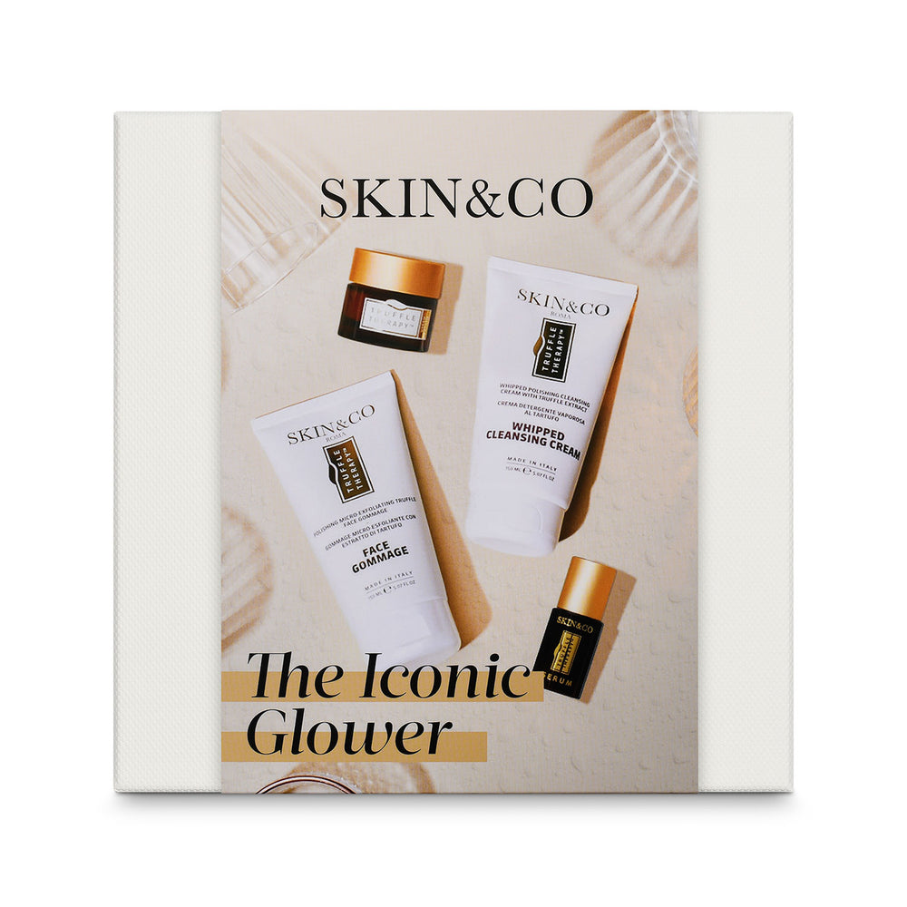 The Iconic Glower Set | SKIN&CO ROMA | Black Truffle Skincare
